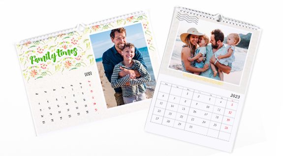 Photo Calendar A4 Format: use free templates & add your favourite ...