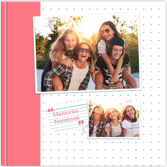 Photo Album Luxury Memories Notebook | Colorland UK