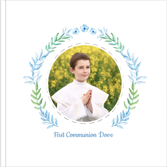 Photo Book First Communion Dove | Colorland UK