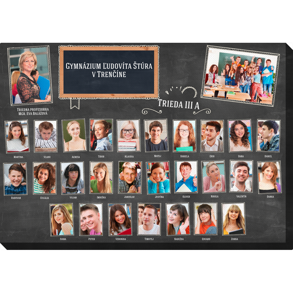 Fotoobraz Školské tablo 1 | Colorland SK